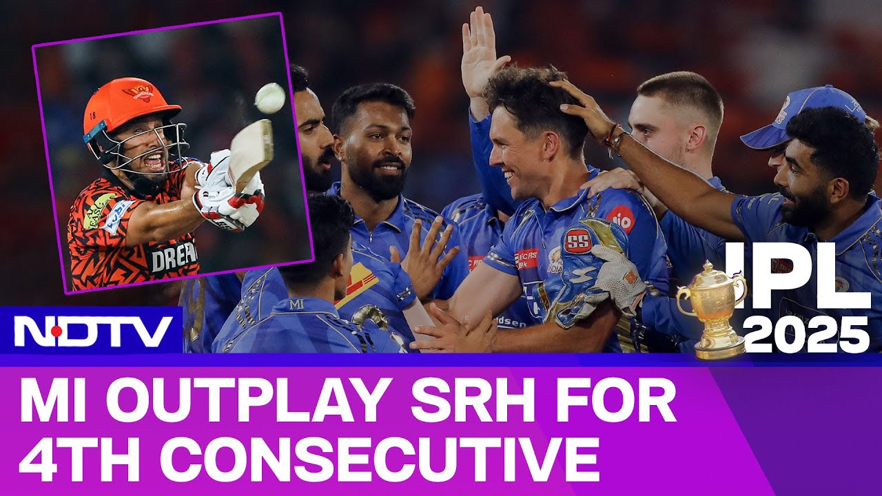 Rohit Sharma, Trent Boult Shine As MI Outplay SRH For 4th Consecutive Win
