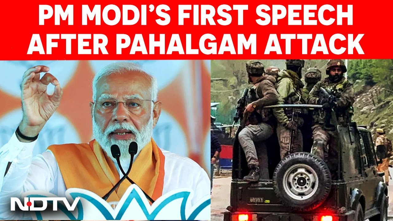 PM Modi Speech Today | "India Will Identify, Track And Punish Every Terrorist": PM Modi On Pahalgam