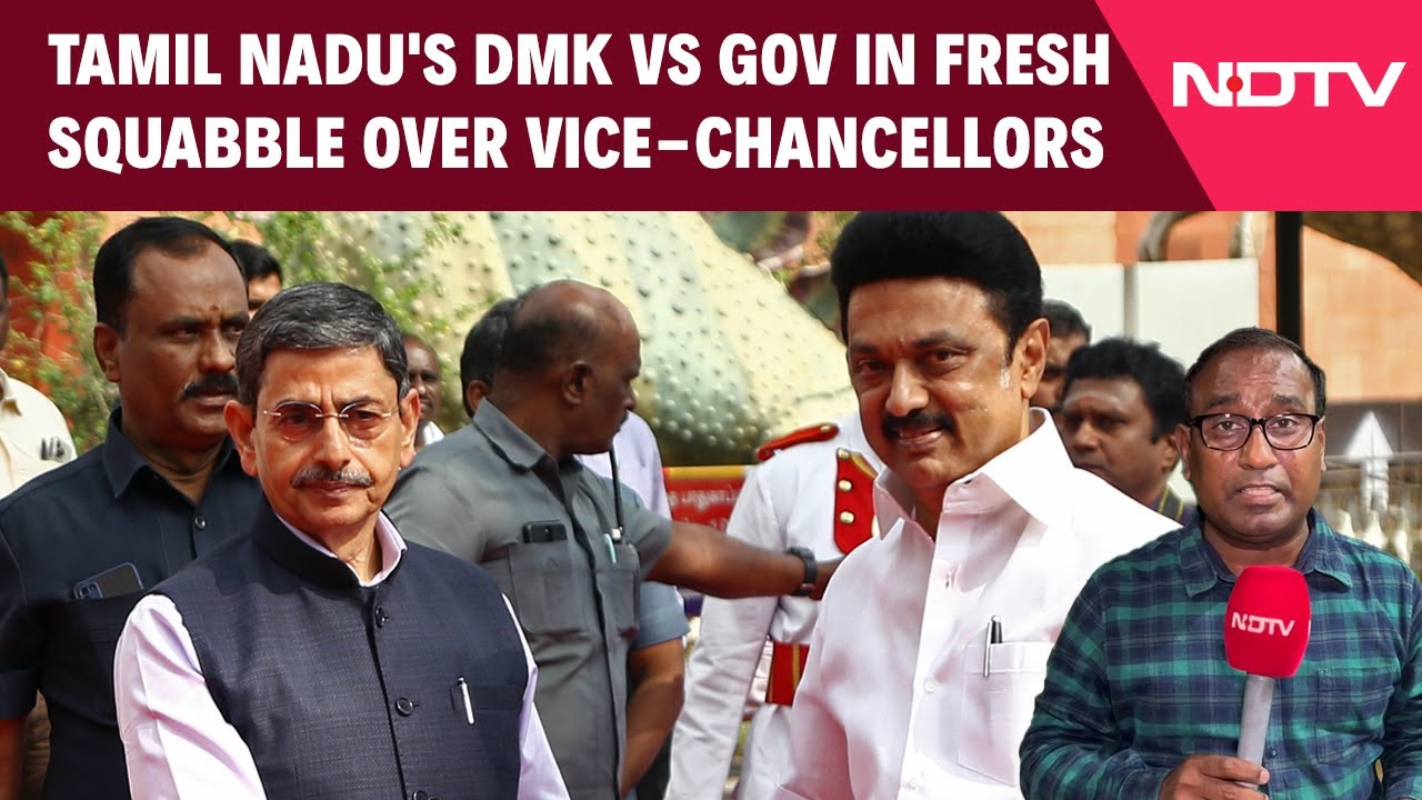 Tamil Nadu's DMK vs RN Ravi In Fresh Squabble Over Vice-Chancellors