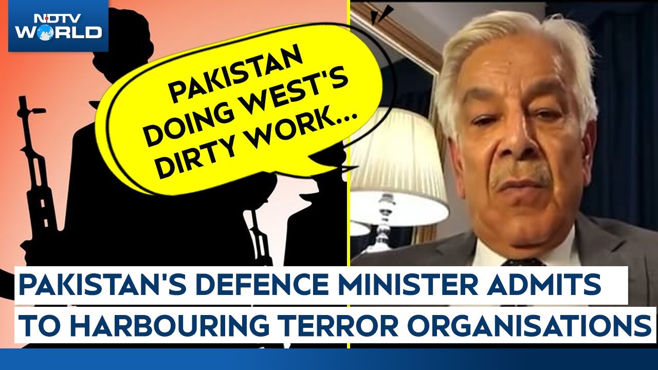 Pakistan Defence Minister Admits Supporting Terrorism, Says Doing US ...