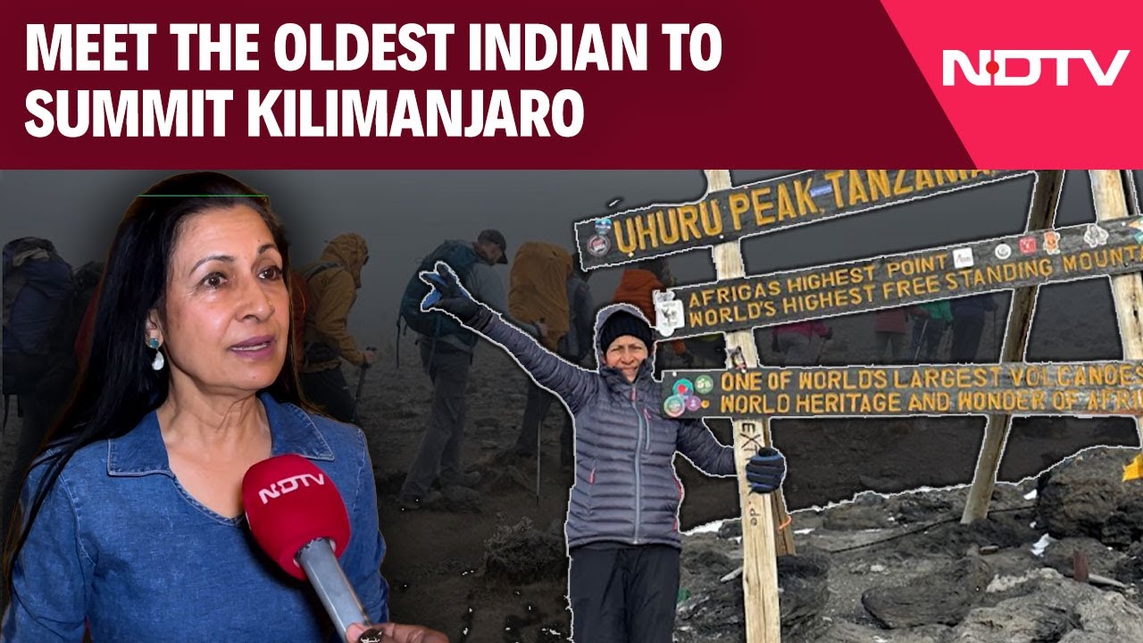 72 & Unstoppable: Vidya Singh's Record-Breaking Kilimanjaro Climb!