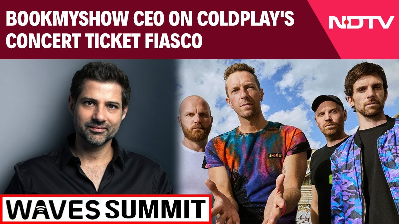WAVES 2025: BookMyShow CEO Ashish Hemrajani On Coldplay's Concert ...