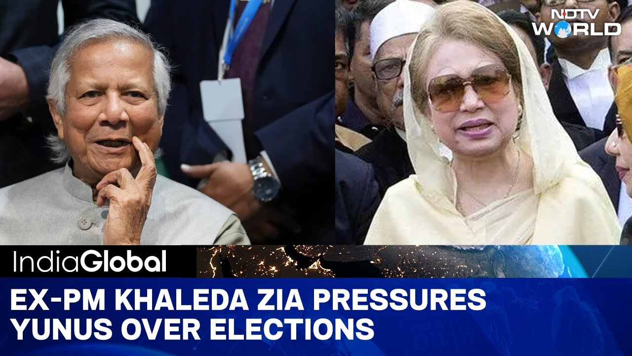 BNP Chief Khaleda Zia Returns To Bangladesh | Mounting Pressure On Yunus To Hold B'desh Elections