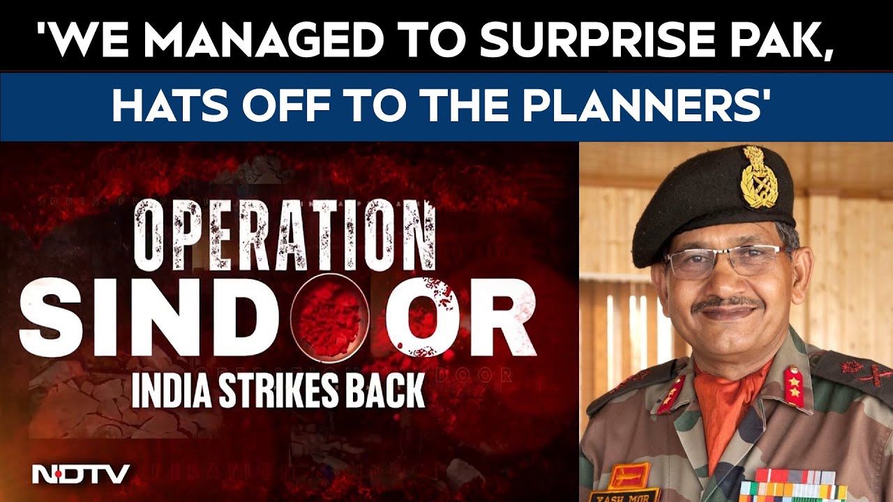 'We Managed To Surprise Pak, Hats Off To The Planners': Major General