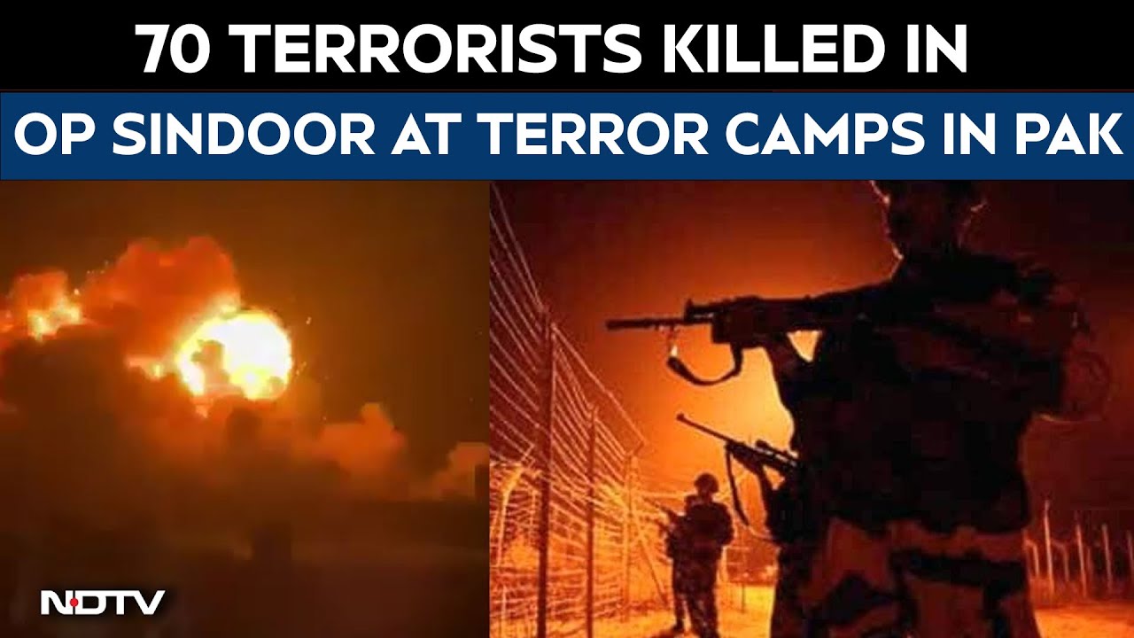 70 Terrorists Killed In Operation Sindoor At Terror Camps In Pakistan: Sources