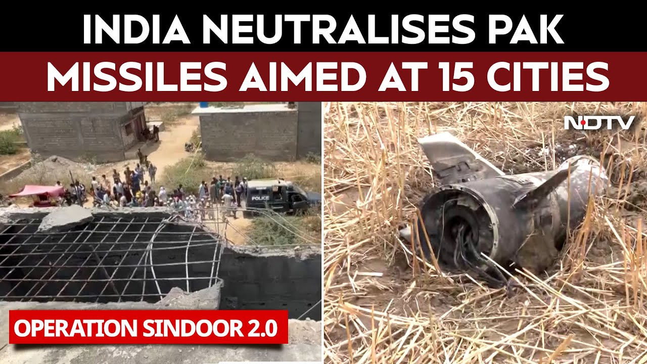 India Neutralises Pak Missiles Aimed At 15 Cities, Destroys Defence System