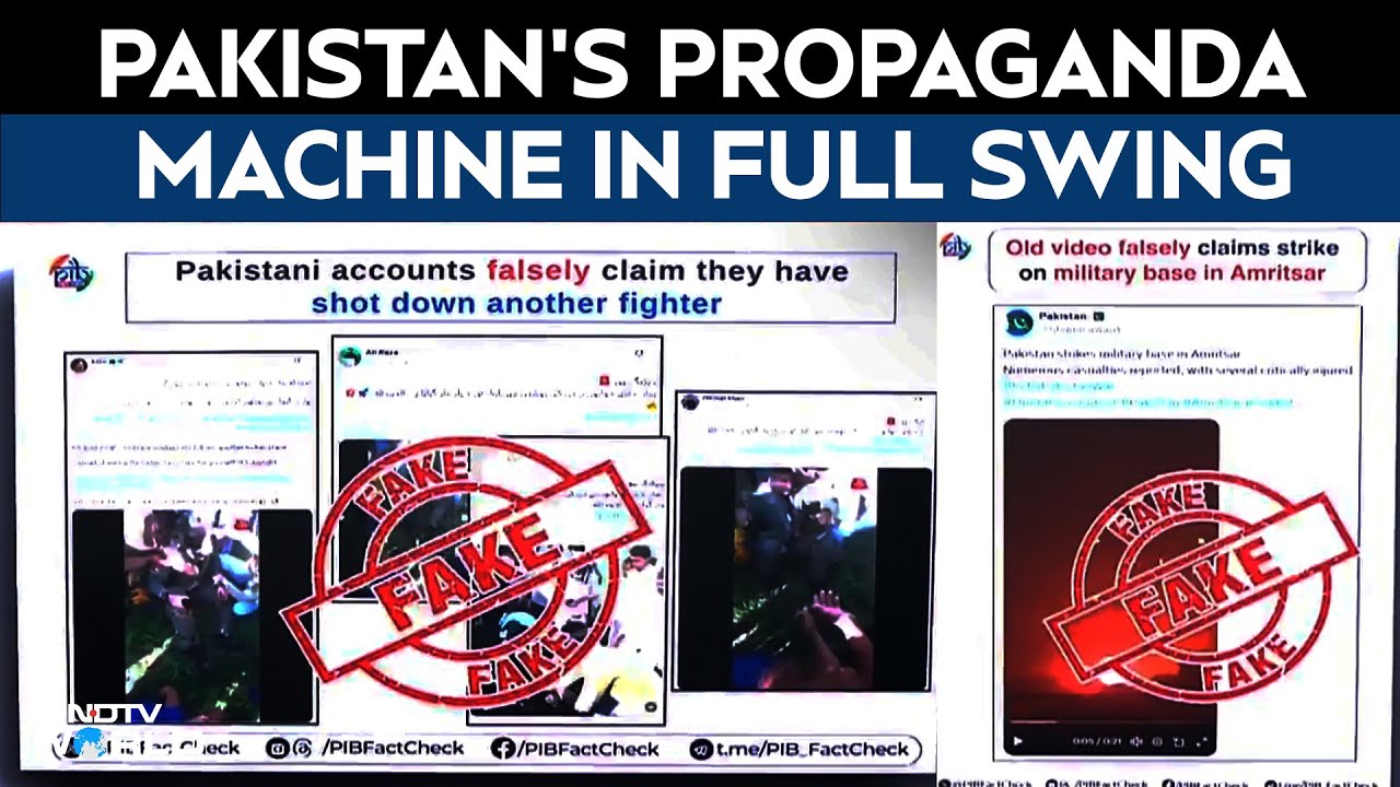 Pakistan Propaganda Machine In Full Swing | Islamabad Peddles Fake News ...