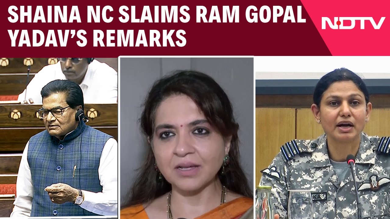 Shiv Sena's Shaina NC Slams Ram Gopal Yadav's Remarks Over Wing Commander Vyomika Singh's Caste