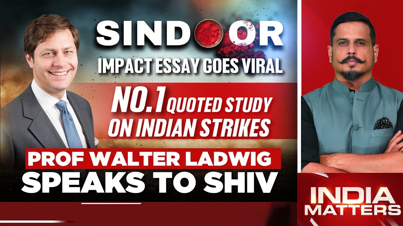 Operation Sindoor Latest News | Professor Walter Ladwig On Shiv Aroor's ...
