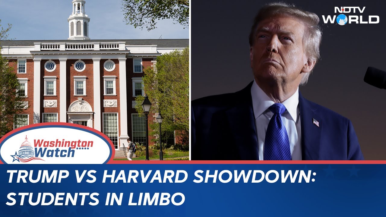 Foreign Students Caught In Trump Vs Harvard Fight | Court Blocks Trump ...