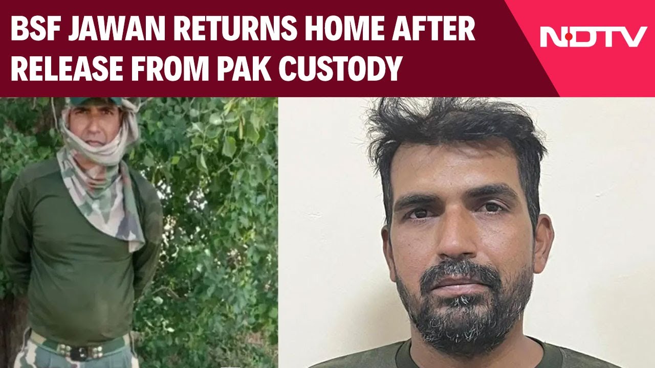 BSF Jawan Purnam Kumar Shaw Returns Home After Release From Pak Custody