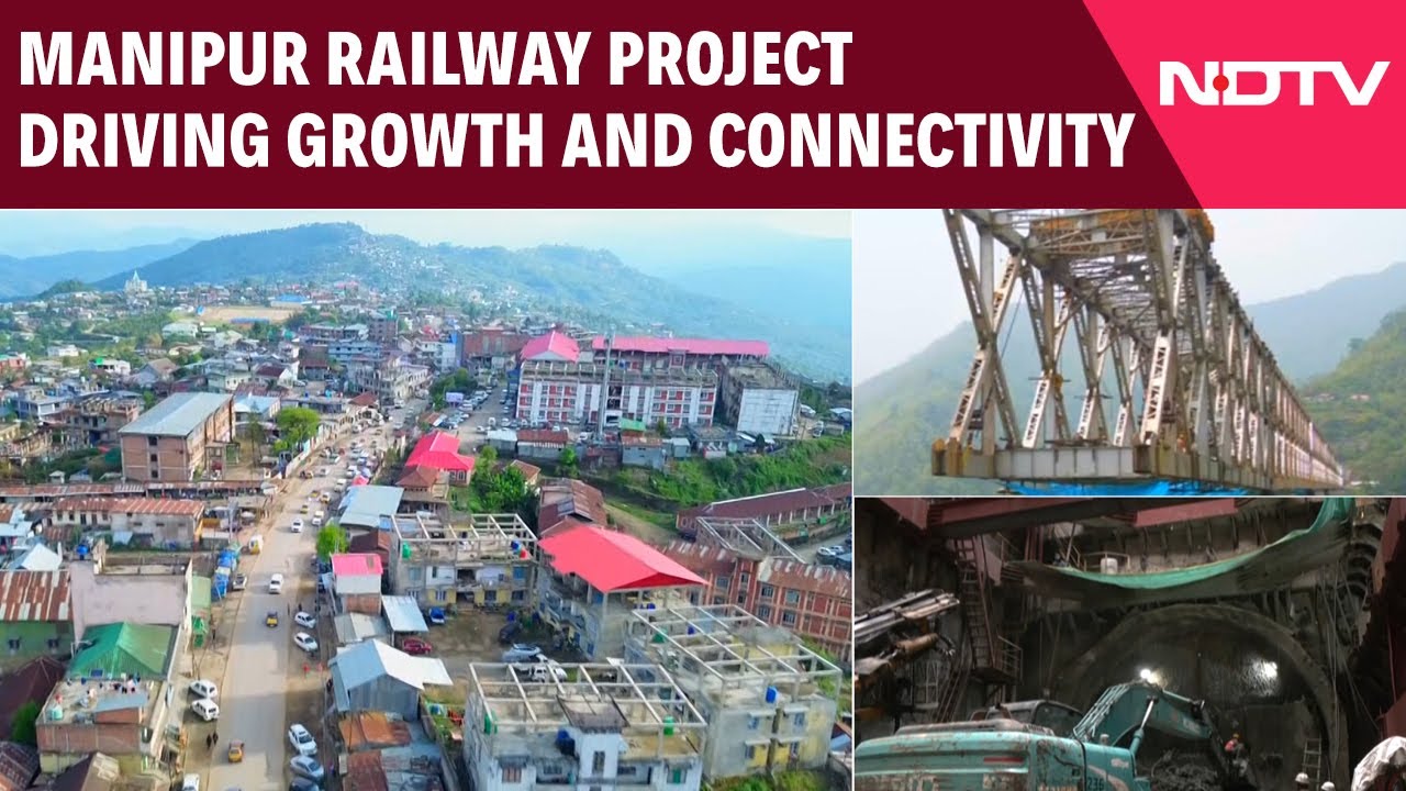Manipur News | Manipur Railway Project Driving Growth And Connectivity