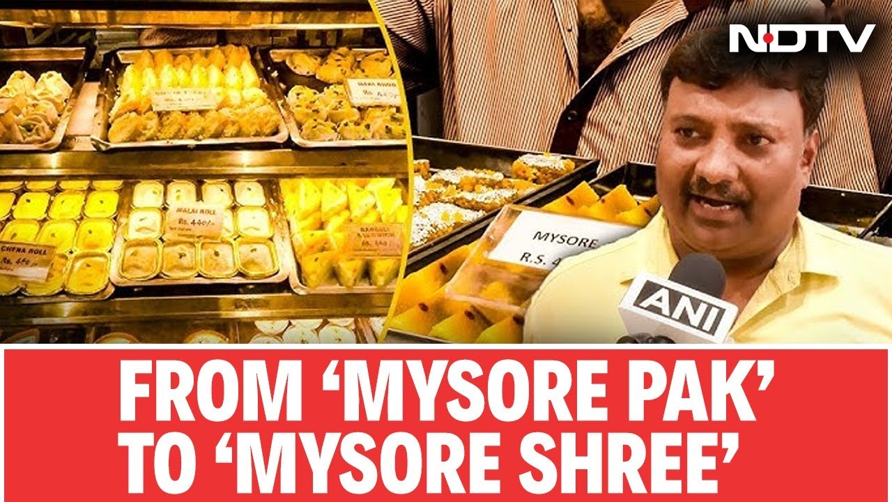 Mysore Pak | 'Mysore Pak' Renamed 'Mysore Shree' By Sweet Shops In ...