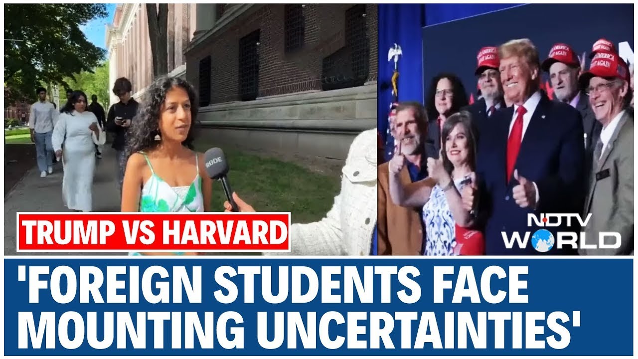 Trump Harvard News | Indian American Student Opens Up To NDTV World