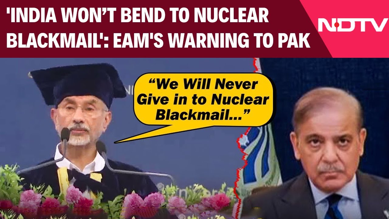 India Pakistan Tension 2025 | EAM Jaishankar Warns Pakistan, Pronounces Zero Tolerance for Terror