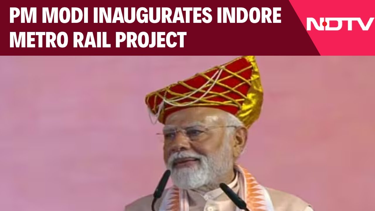 PM Modi MP Visit | PM Modi Inaugurates Indore Metro Rail Project, Satna ...