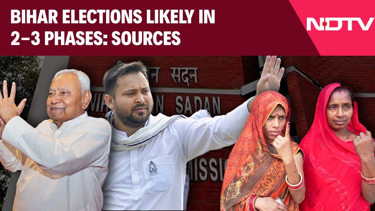 Bihar Election Dates | 2 Or 3 Phases, Space For Diwali And Chhath ...