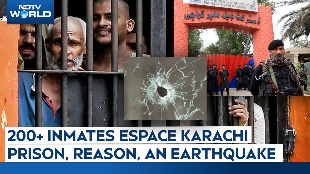 Over 100 Inmates Escape From A Pakistan Prison After An Earthquake ...
