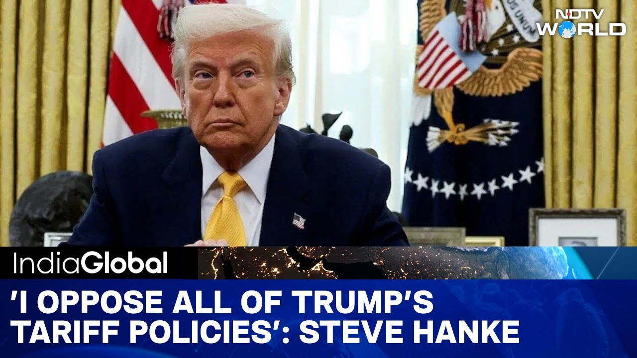 Johns Hopkins Professor Steve Hanke On Trump Tariffs