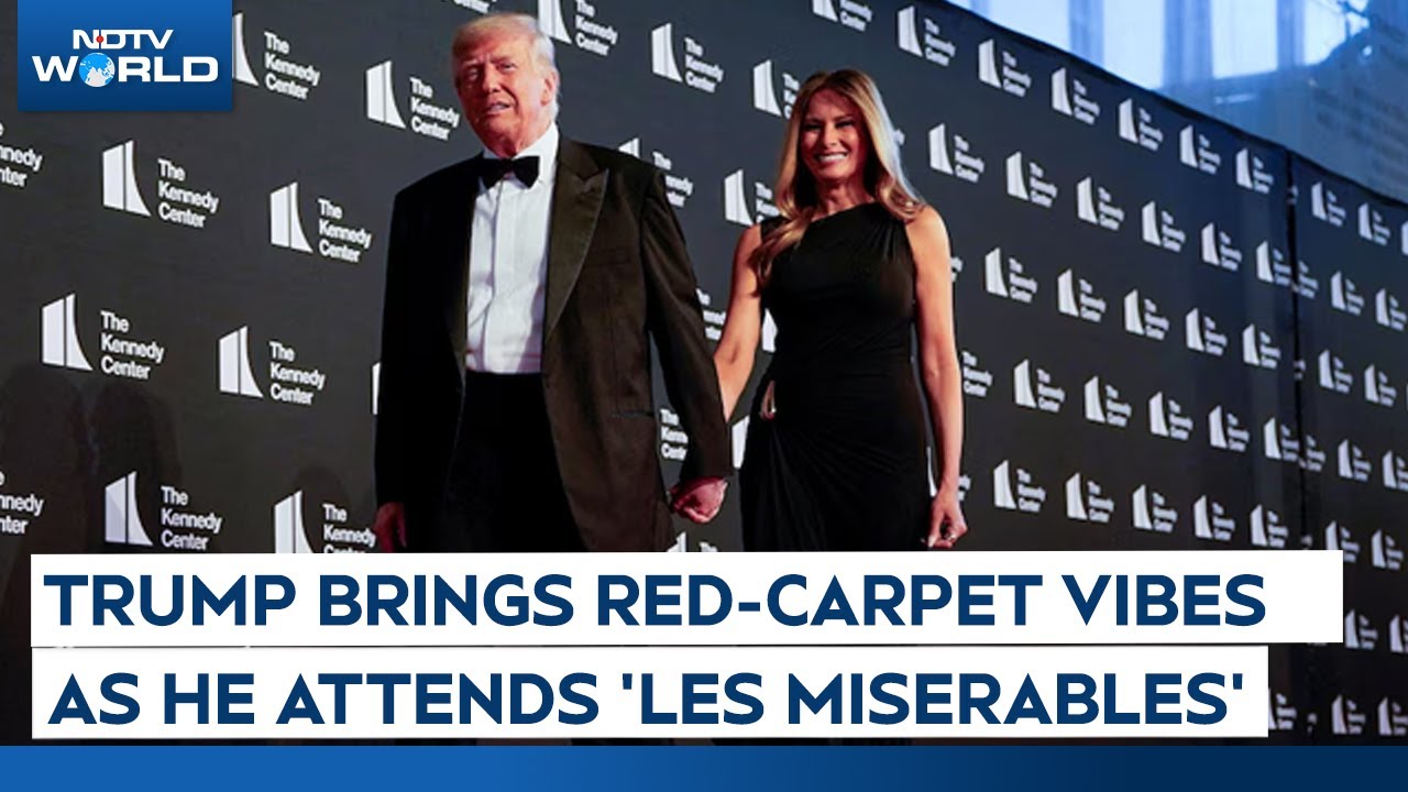 Trump News | Trump, Wife Melania Attend Les Miserables At Kennedy ...