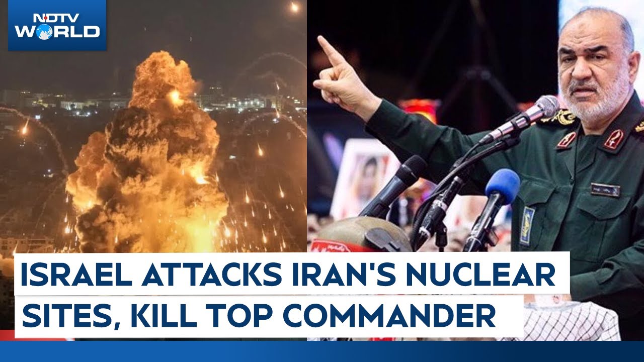 Israel Attacked Iran's Nuclear Sites, Videos Show Destruction In Tehran