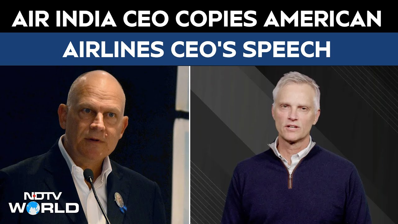 Plagiarism Over Tragedy: Air India CEO copies American Airlines CEO's ...