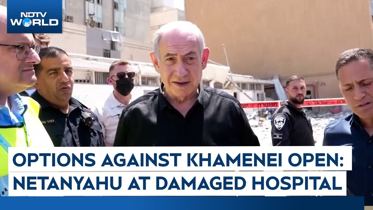 Iran Attacks Israel Hospital | Netanyahu Says Options To Eliminate ...