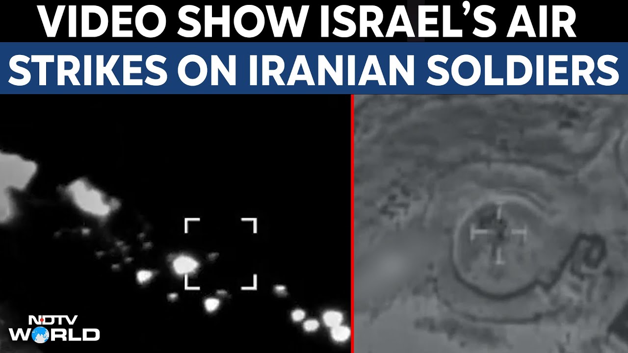 Israel Airstrikes Iran | IDF Shares Video Of Air Strikes Targeting ...