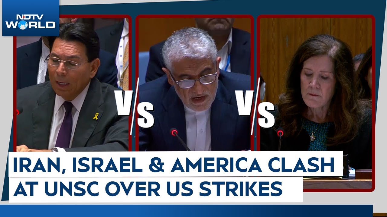 UNSC Meet| Iran, Israel, USA Trade Sharp Accusations After Trump's ...