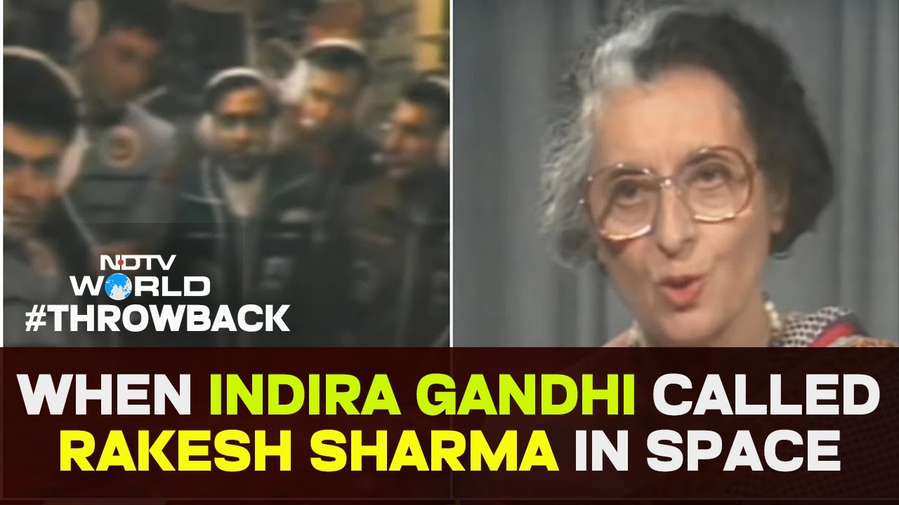 Axiom Space Mission | When Indira Gandhi Called Rakesh Sharma In Space ...