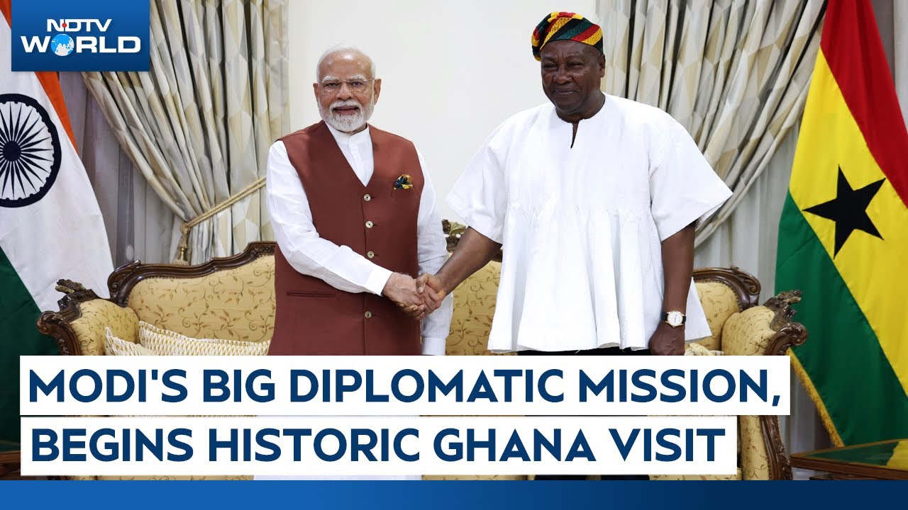 PM Modi Ghana Visit | Modi's Big Diplomatic Mission Begins Historic ...
