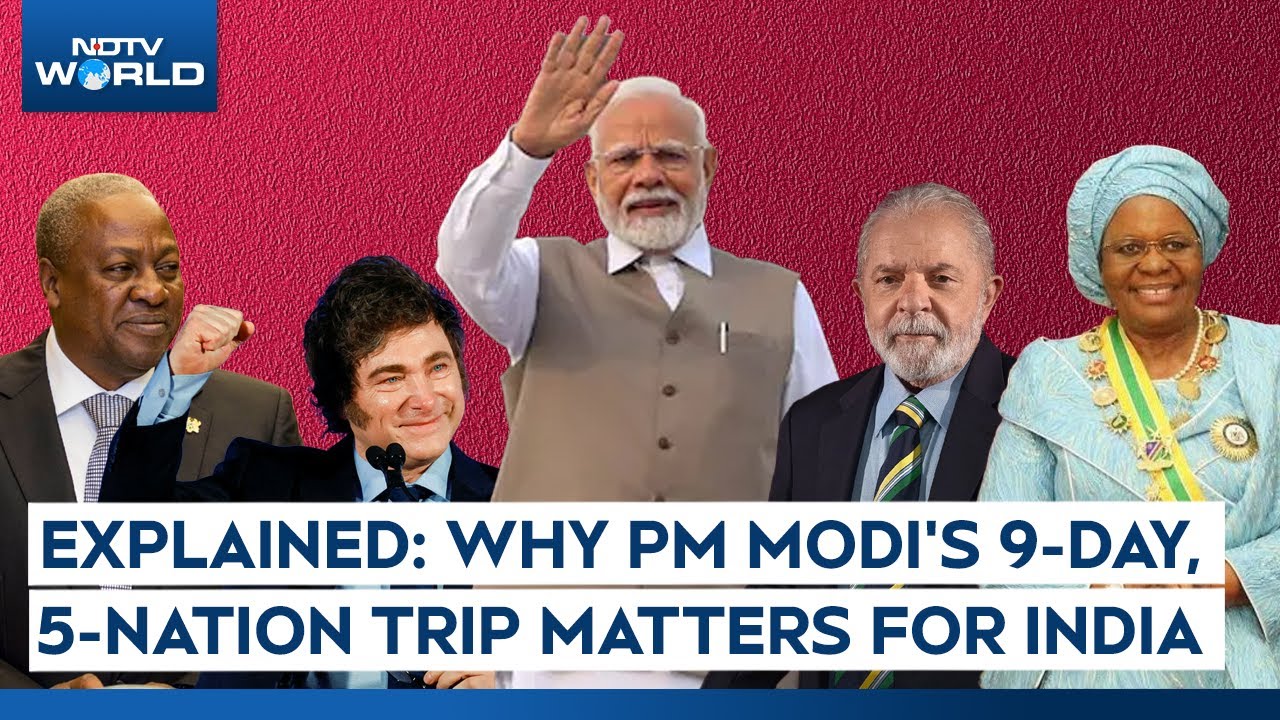 Explained: Why PM Modi's 9-Day, 5 Nation Trip Matters For India