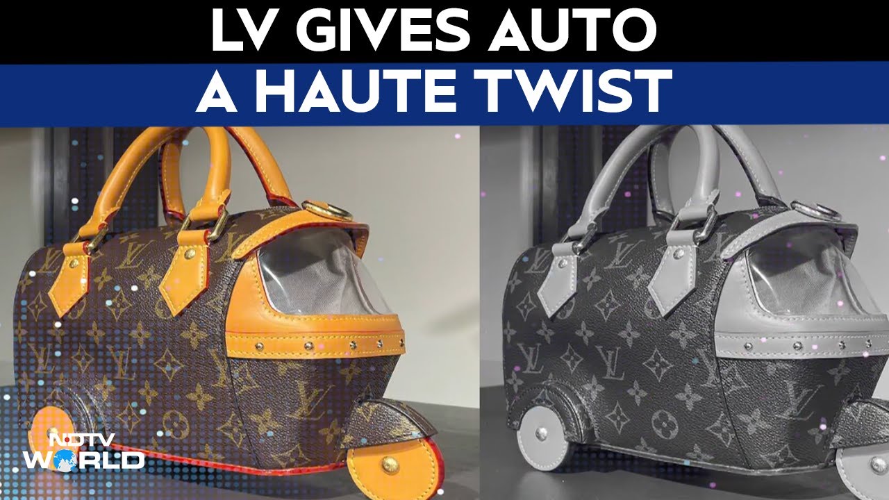 LV Gives Auto A Haute Twist: LV's Auto Rickshaw Bag