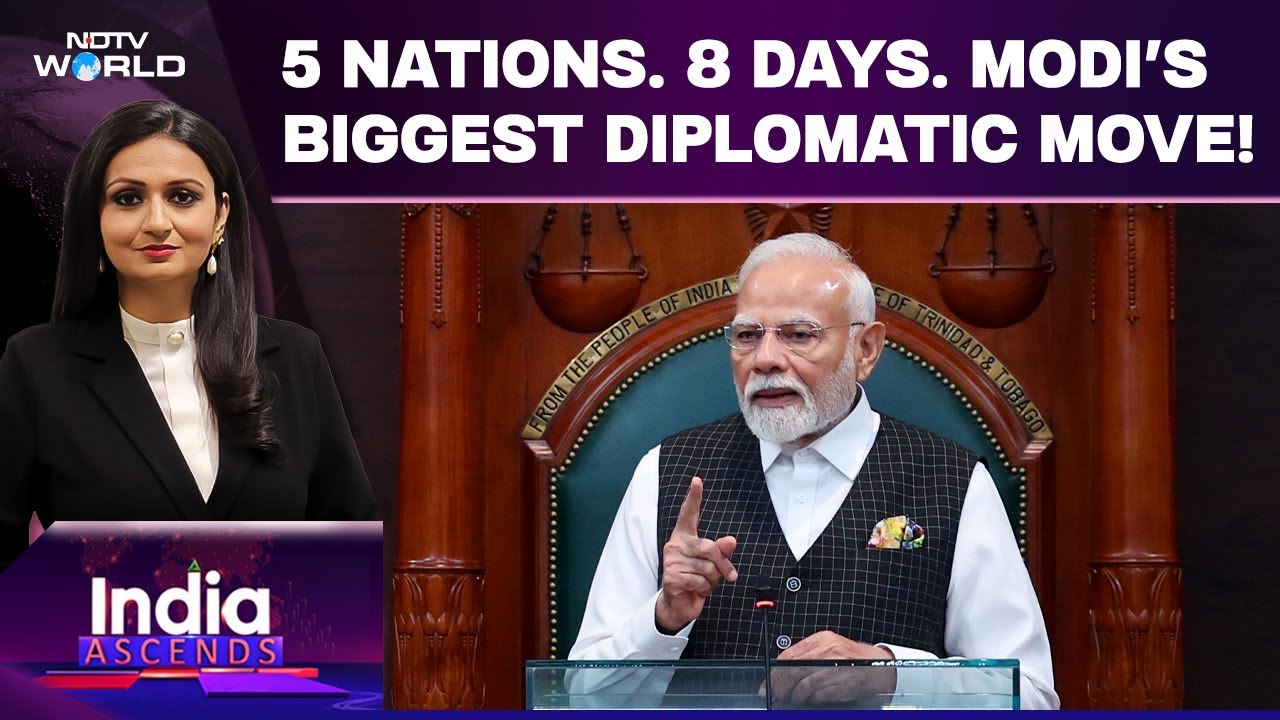 PM Modi's Global Powerplay: 5 Nations In 8 Days! | Gold, Lithium ...