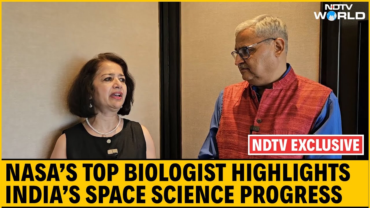 NASA’s Top Biologist Highlights India’s Space Science Progress From ...