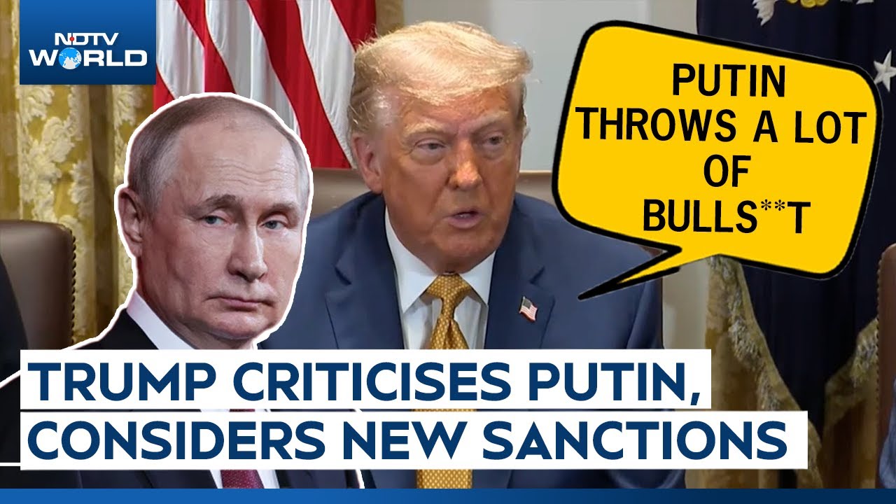 Trump Putin News | Trump Lashes Out At Putin, Hints At 'Little Surprise ...