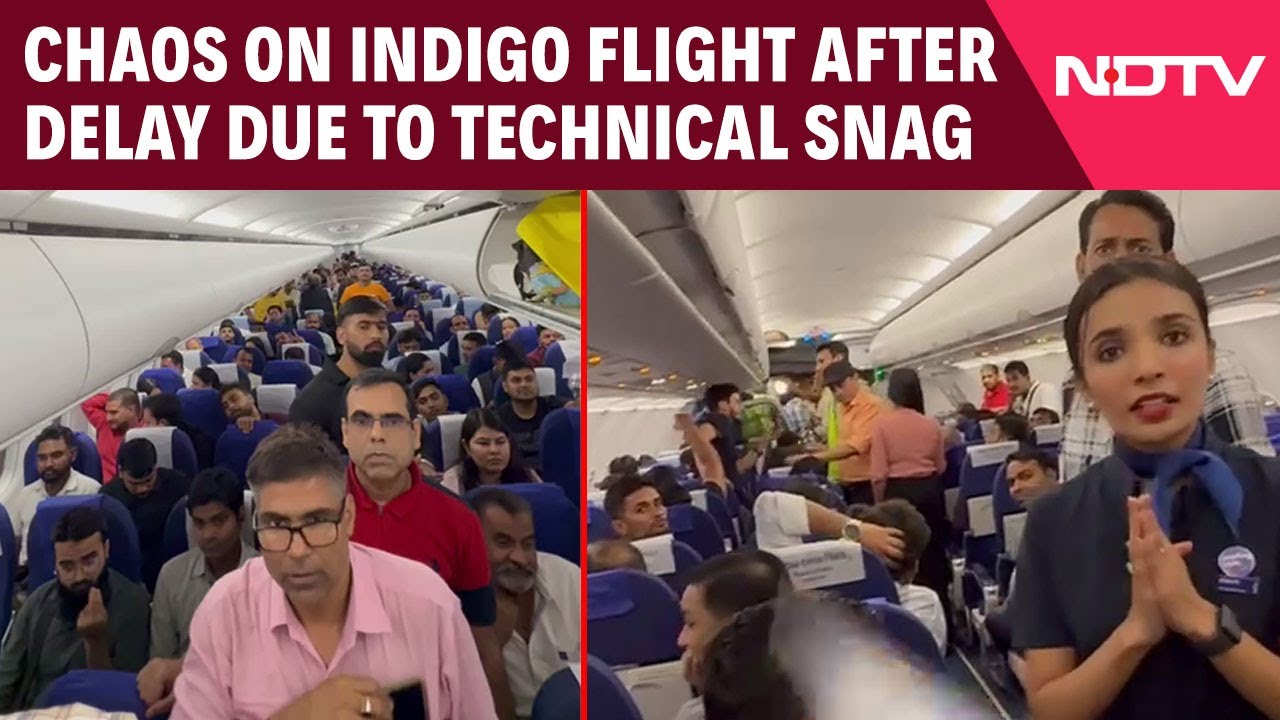 Indigo Flight Delay | Fliers Agitated Over IndiGo Take-Off Delay, Air ...