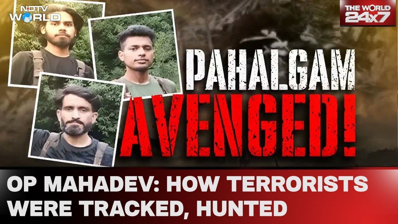 Operation Mahadev | Pahalgam Mastermind Among 3 Killed: How Terrorists ...