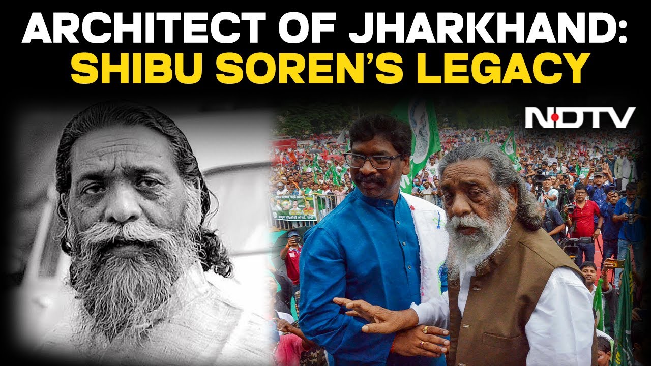 Shibu Soren | 'Dishom Guru' Shibu Soren Dies At 81, Son Hemant Says "Lost Everything"