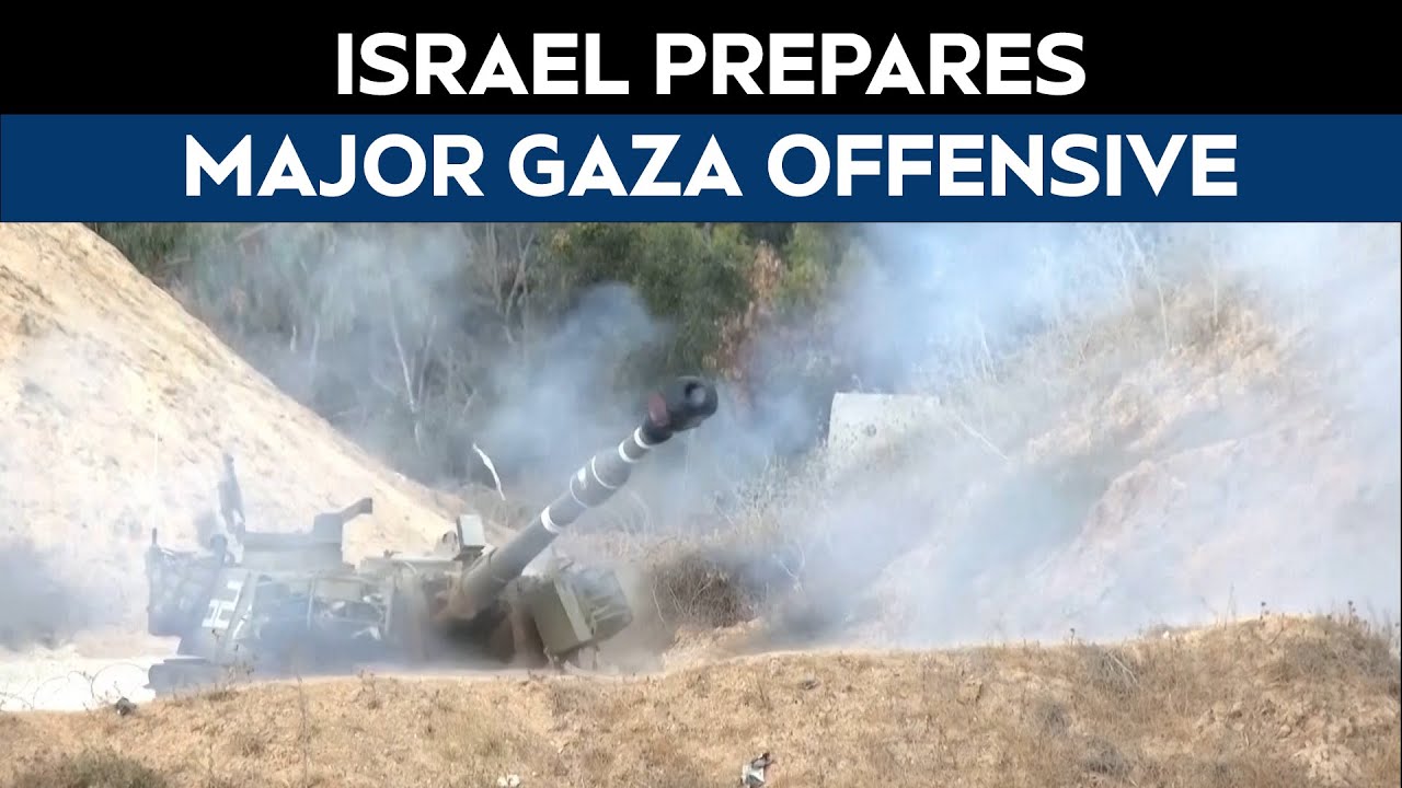 Israel Gaza War | Gaza Under Fire | Netanyahu Pushes Military ...