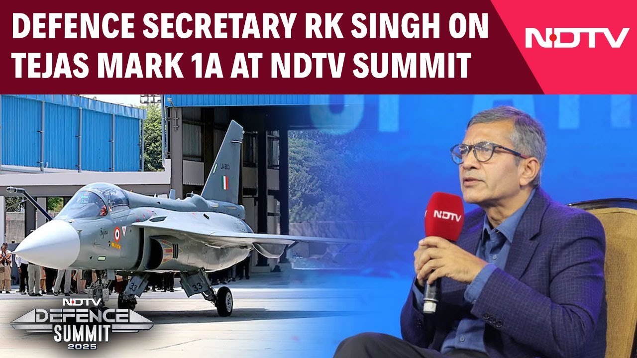 Defence Secretary RK Singh: "First 2 Tejas Mark 1A May Be Delivered By ...