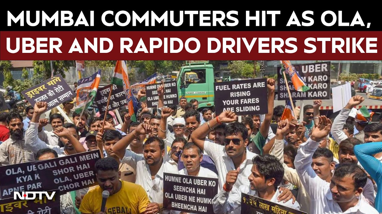 Mumbai News Today | Ola, Uber Drivers Storm Mumbai; Force Passengers ...
