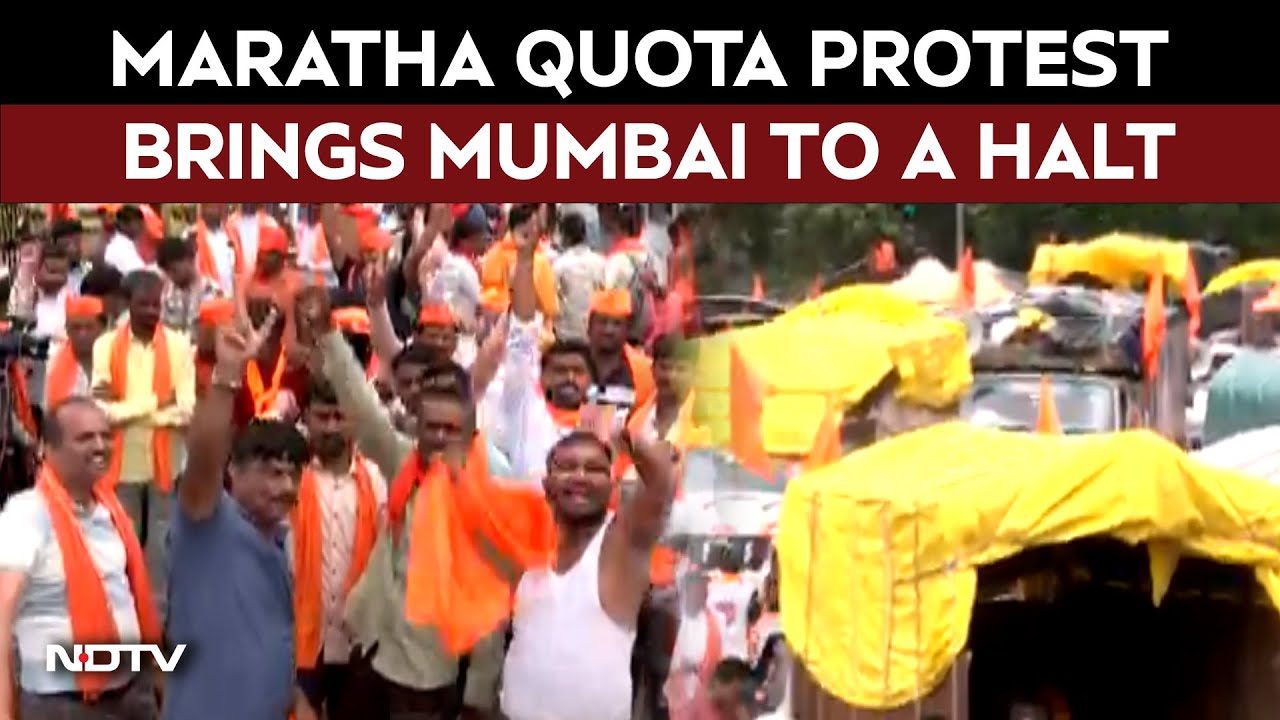 Mumbai News Today | Maratha Quota Protests: Traffic, Trains Disrupted ...