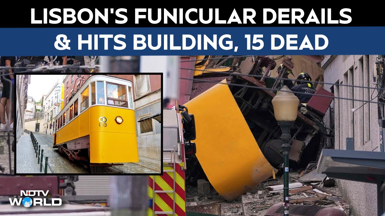 Lisbon Funicular Accident | 15 Killed, 18 Injured After Streetcar ...