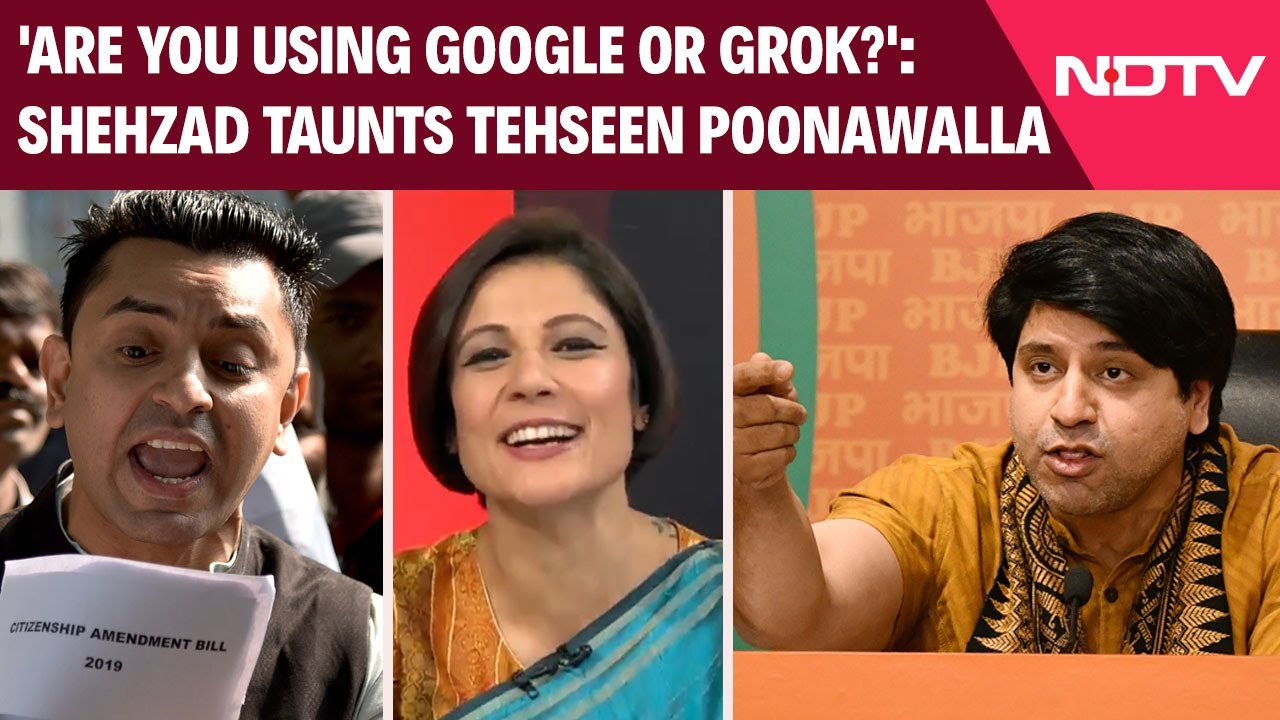 Shehzad Taunts Tehseen Poonawalla: 'Are You Using Google Or Grok?'