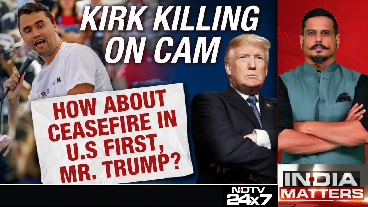 Charlie Kirk Shot Dead | Far-Right Poster Boy Shot Dead, Violence ...