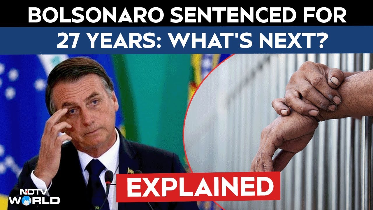 Bolsonaro Sentenced | US-Backed Brazil's Bolsonaro Sentenced To 27 ...