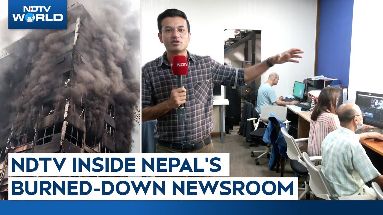 Nepal News | Kantipur Rises from the Ashes: Inside Nepal's Burnt Newsroom After Attack