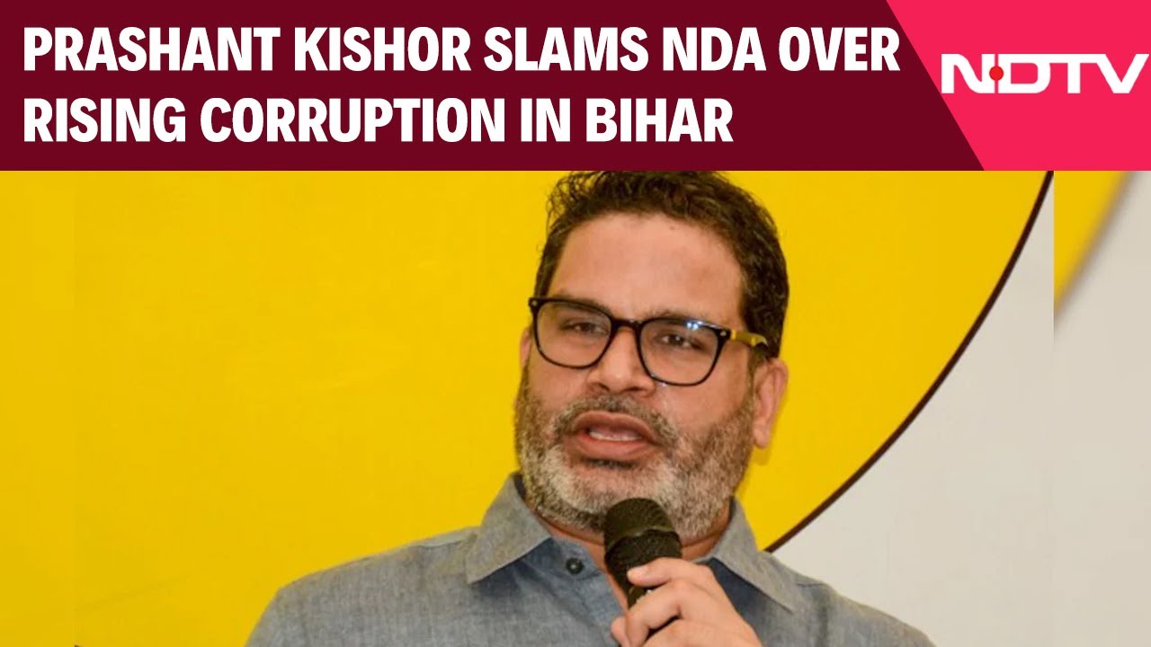 “NDA More Corrupt”: Jan Suraaj’s Prashant Kishor Slams NDA Leaders Over Rising Corruption in Bihar