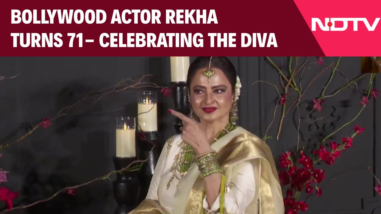 Bollywood Actor Rekha Turns 71- A Journey Of Grace And Beauty